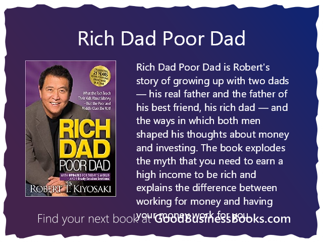 Good Business Book Rich Dad Poor Dad